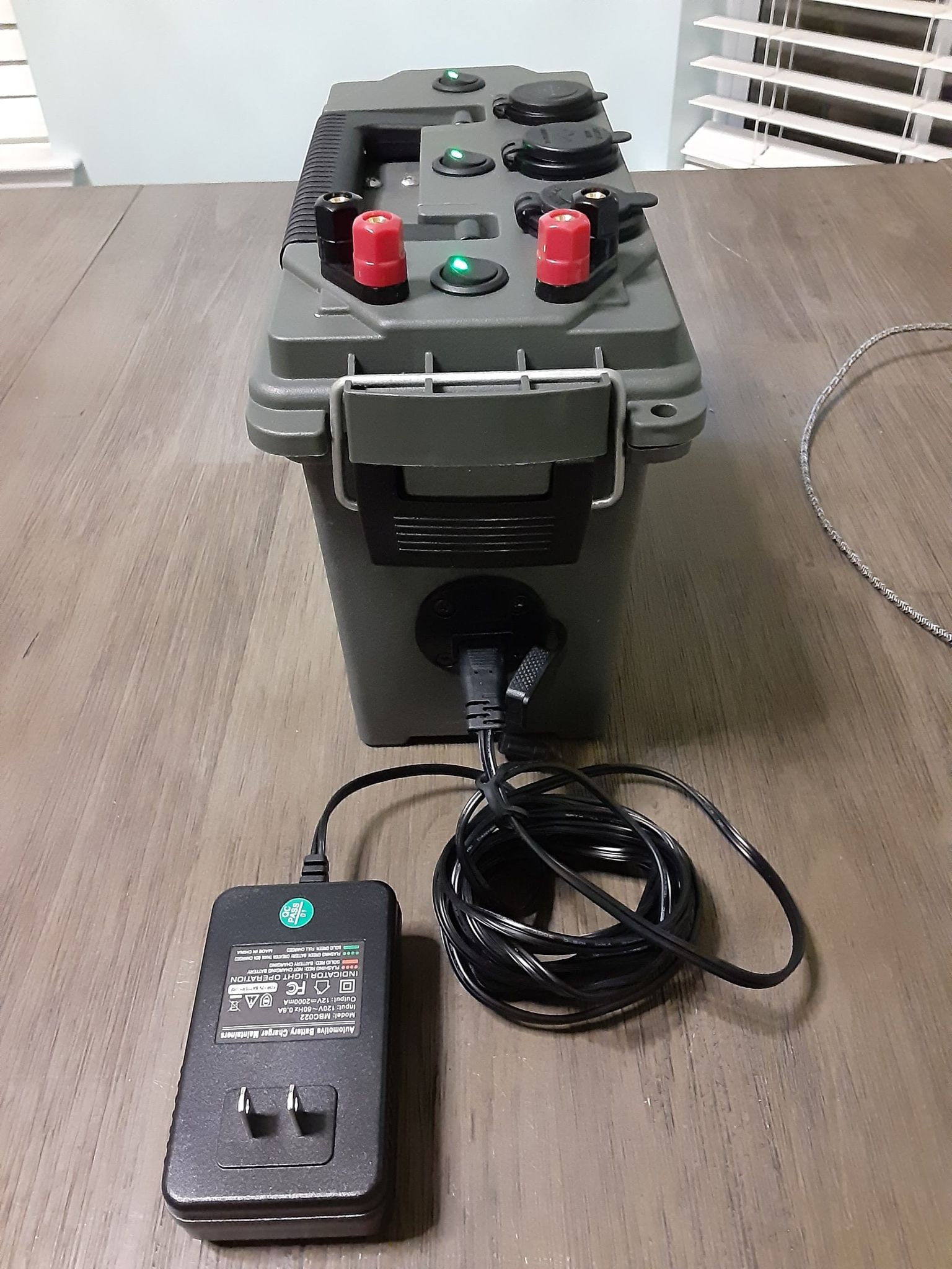 Remote Power Box Battery Case (kayaking, HAM Radio, Fishing, Camping ...