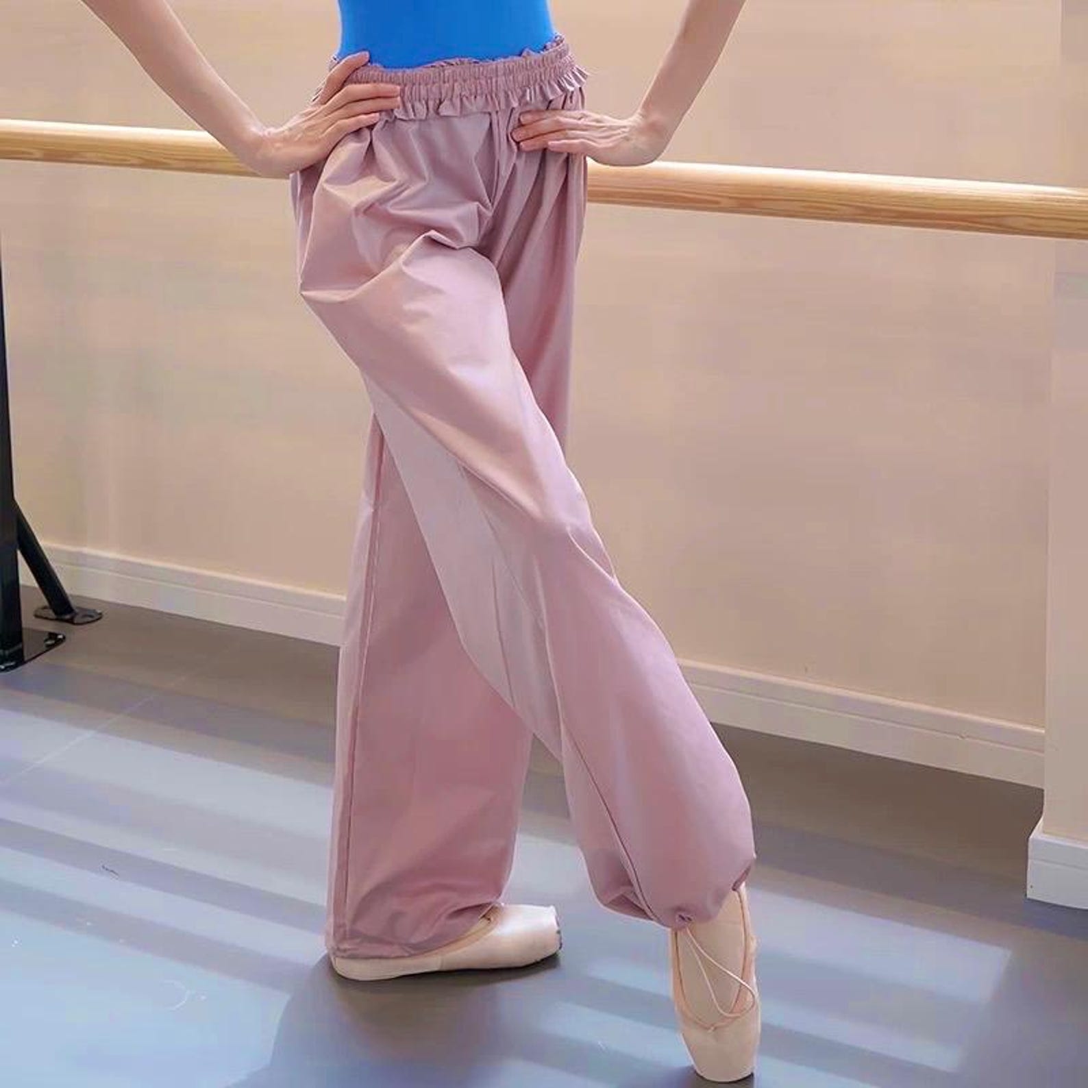 Ballet Ripstop Warmup Trashbag Pants Ballet Leotard - Etsy
