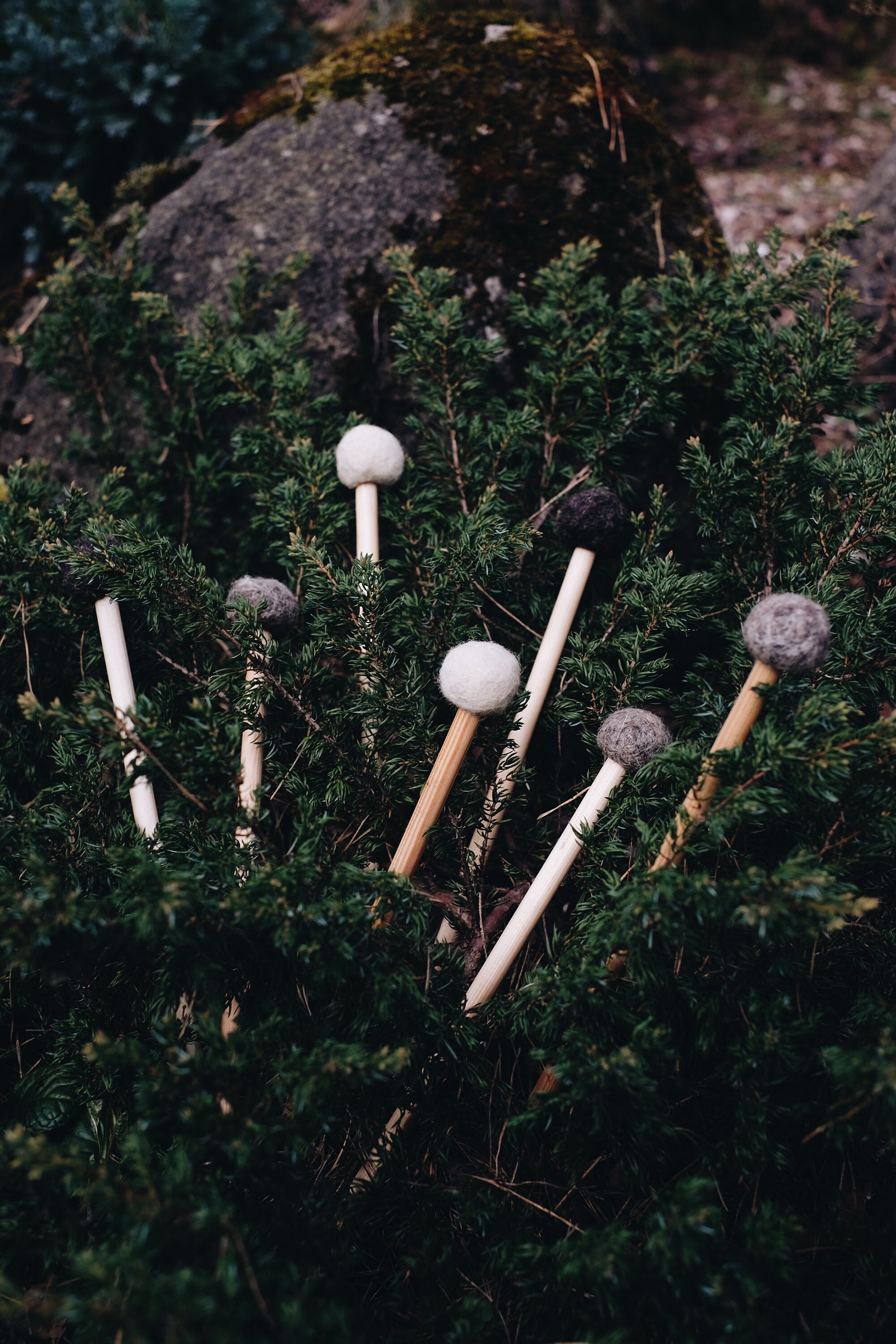HANDMADE DRUM MALLETS /24cm Sticks/ Moon Drum / Steel Tongue - Etsy