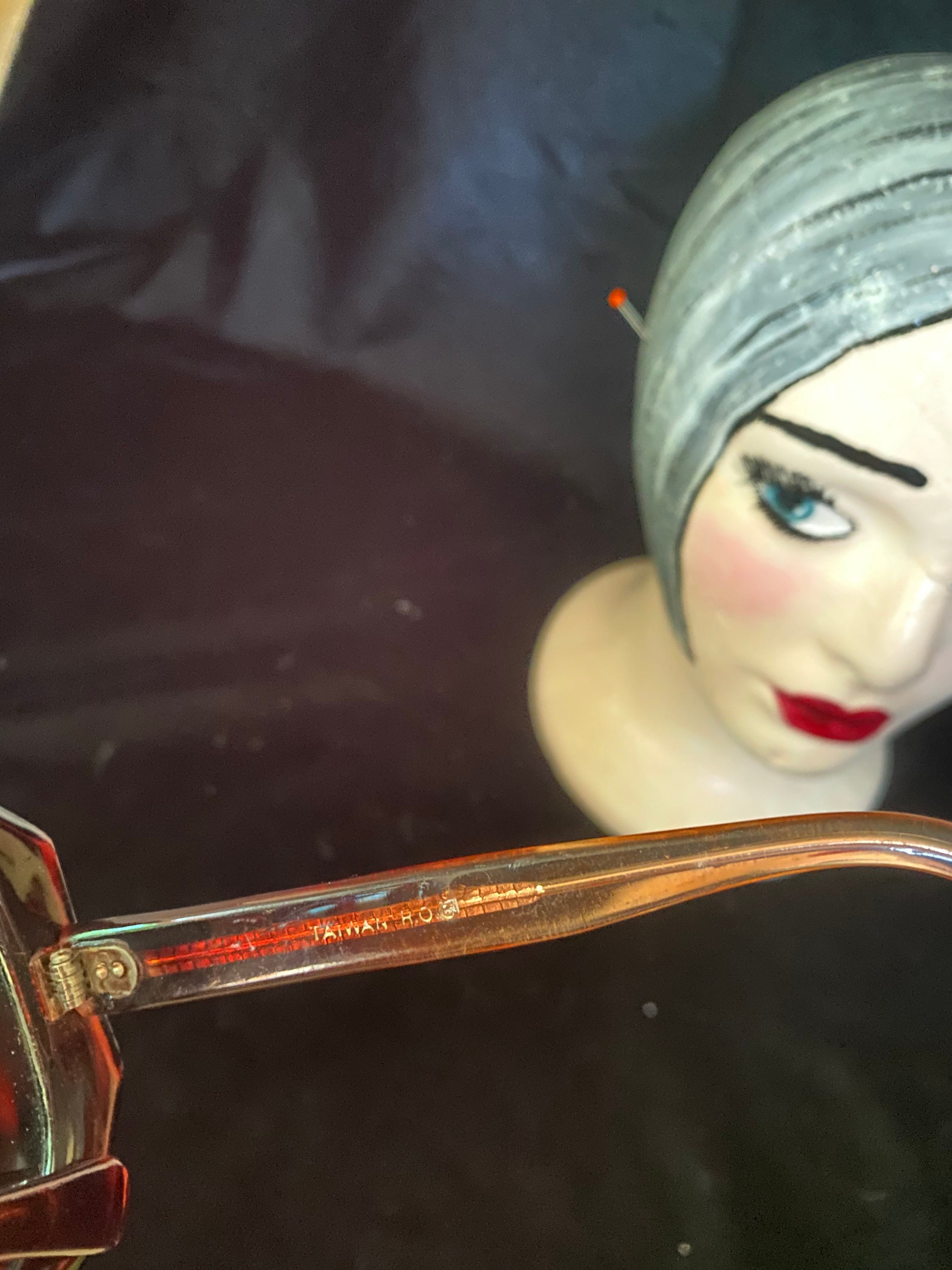 Vintage 1980’s Huge Blocky Brown Plastic Sunglasses - Etsy