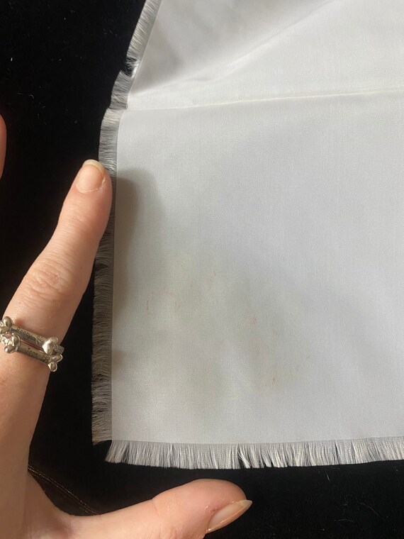 Vintage 1950’s 1958 square white hanky with to my dea… - Gem