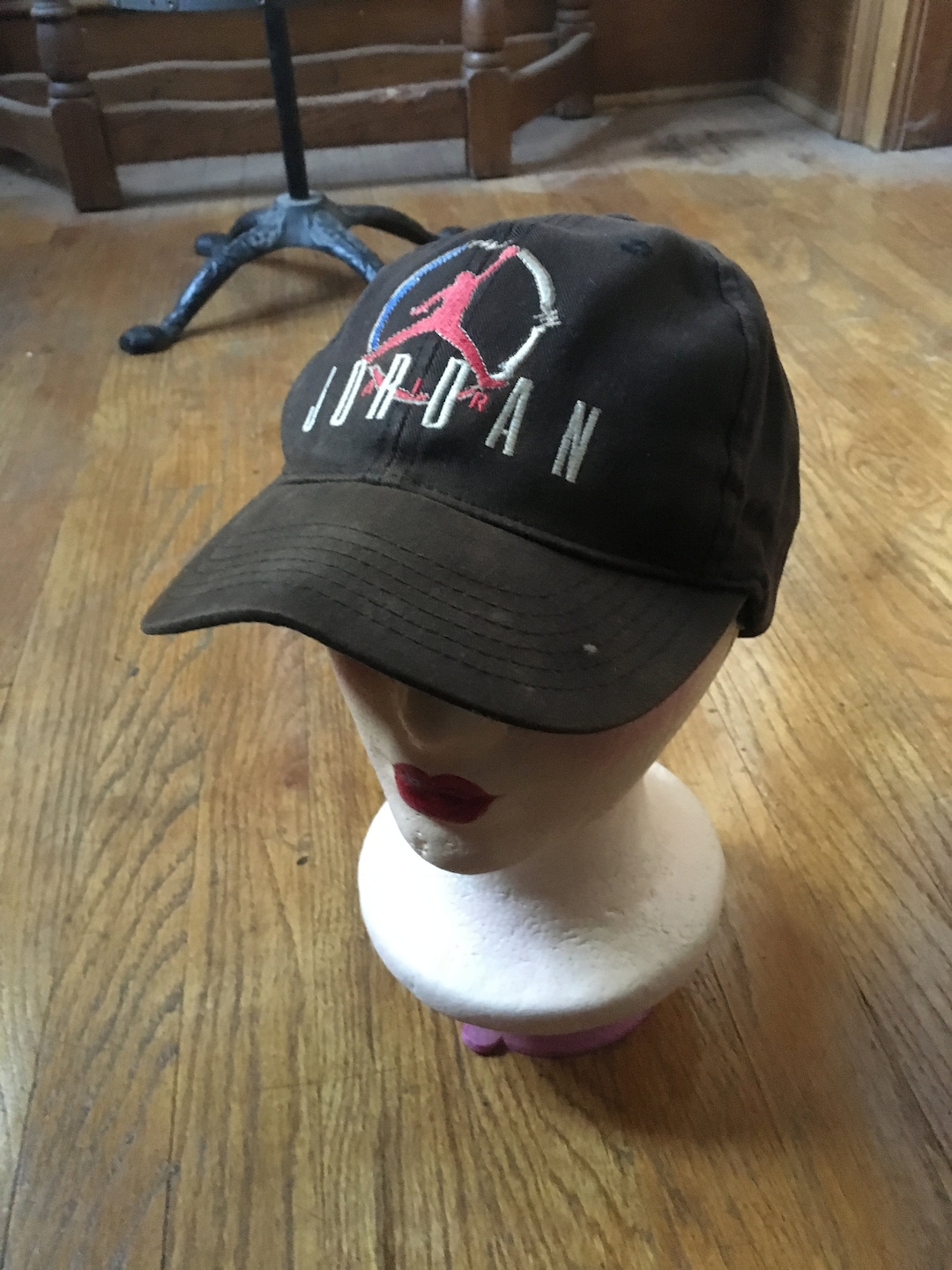 Vintage Brown Jordan Baseball Cap Hat - Etsy