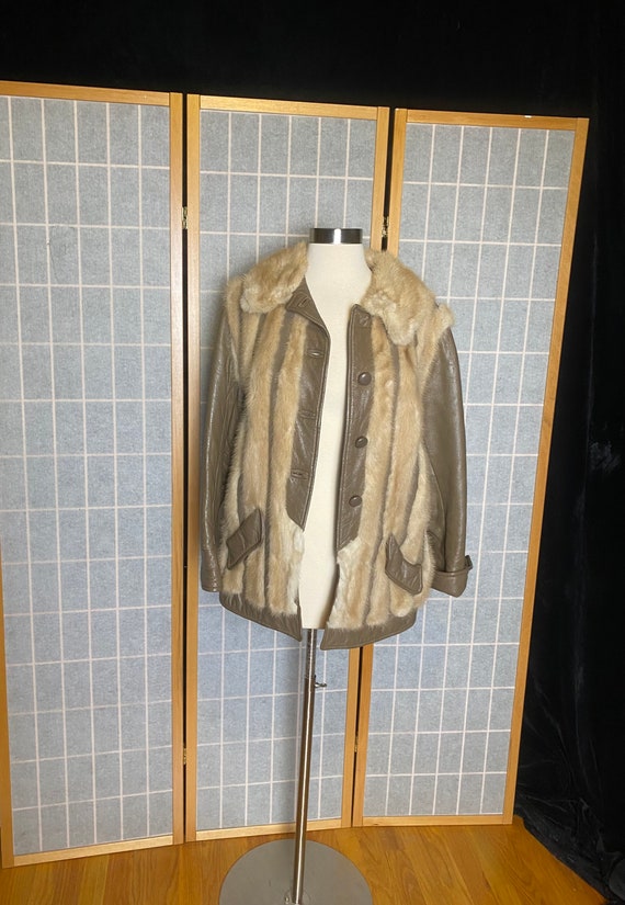 vintage 1970s light mink - Gem