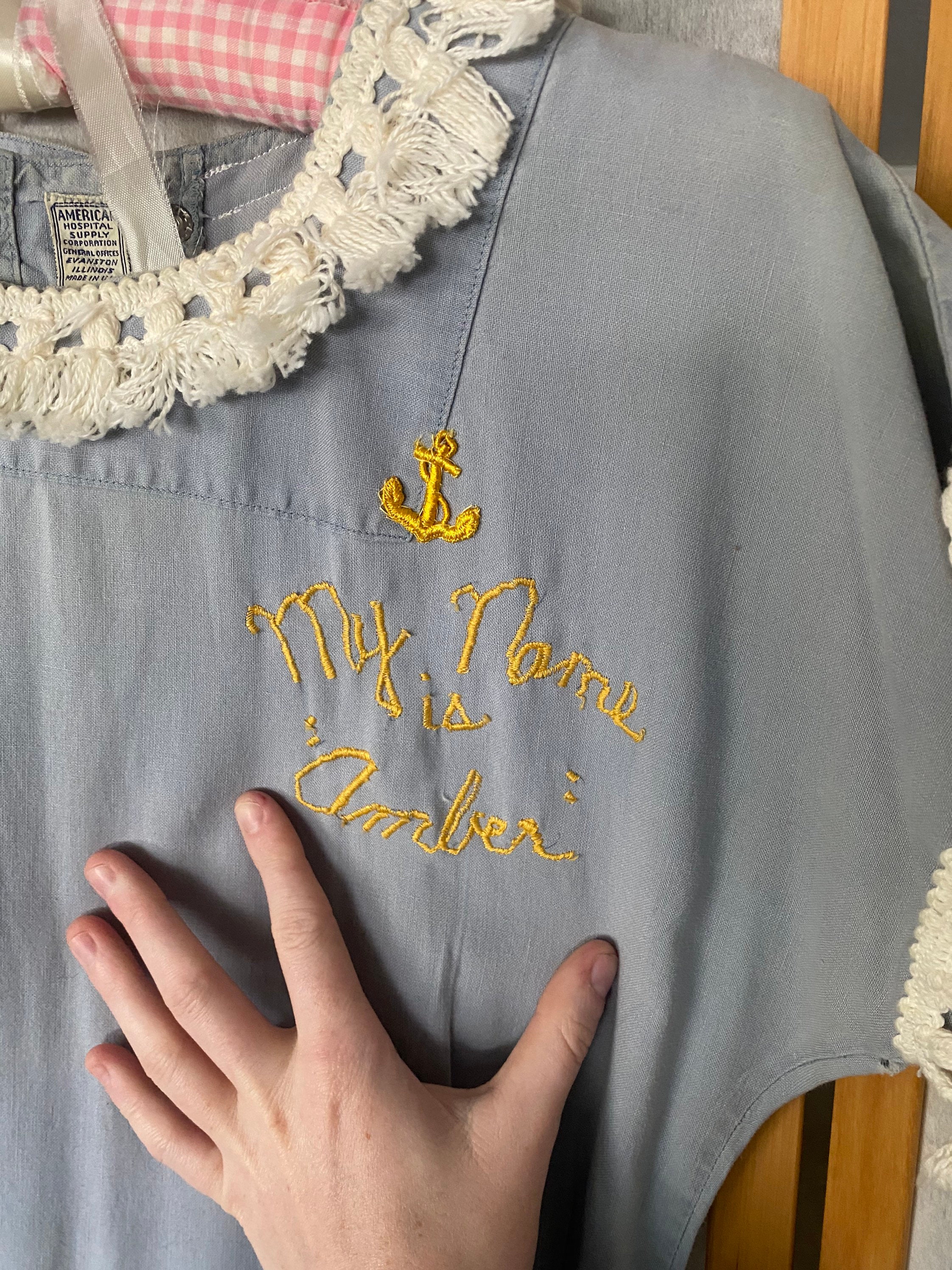 Vintage 1940’s Light Purple Periwinkle American Hospital Supply ...