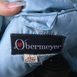Vintage 1980's Light Blue Obermeyer Winter Ski Jacket - Etsy