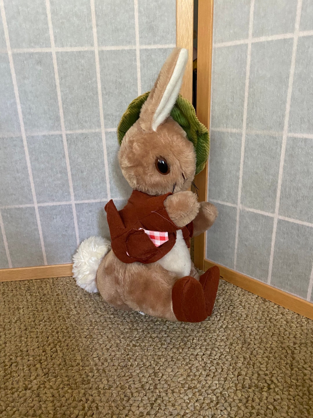 Vintage Rare Collectible Eden Plush Benjamin Bunny, Peter Rabbit Doll ...