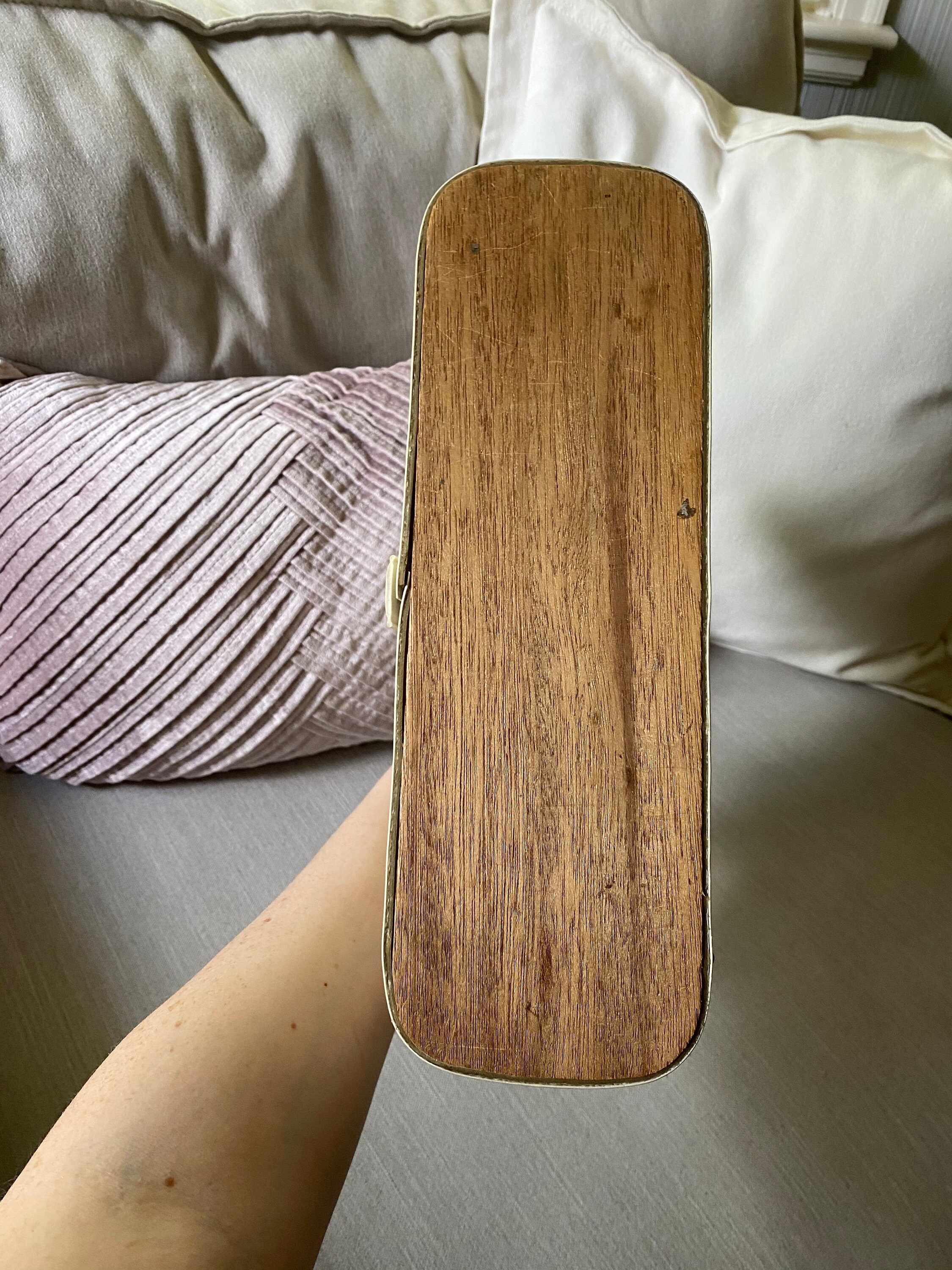 Vintage 1960's Jeweled Peacock Wood Bottom Purse - Etsy