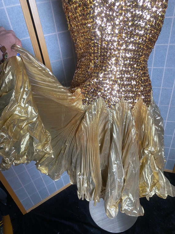 Vintage 1960’s gold sequin and metallic Pat Campano h… - Gem