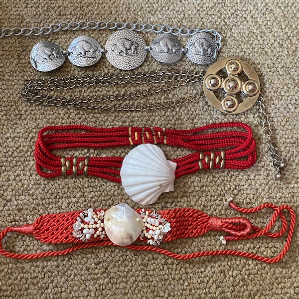 Seashell Belt - Etsy