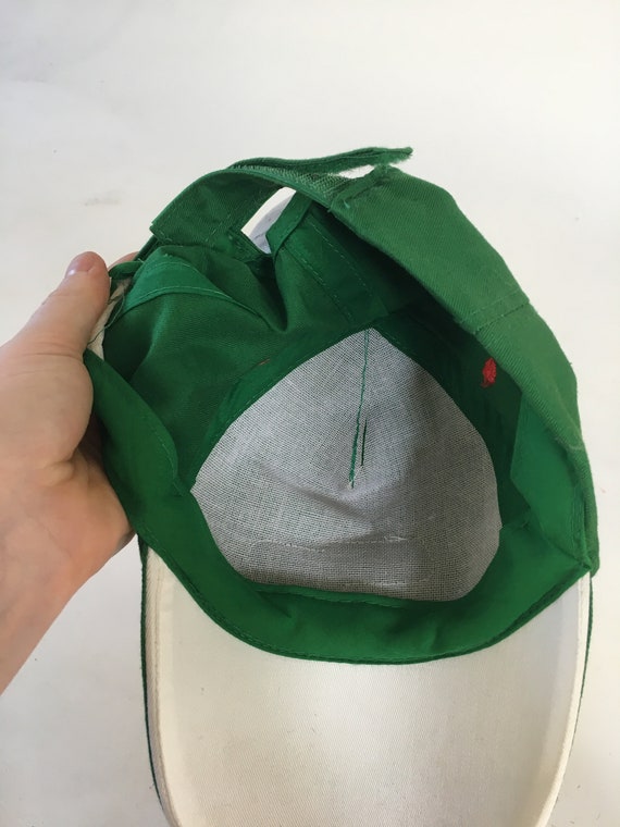 Vintage Green 1990's Castrol Baseball Cap - Gem
