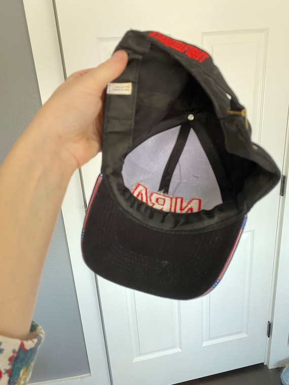 Early 2000s black NRA baseball hat - Gem