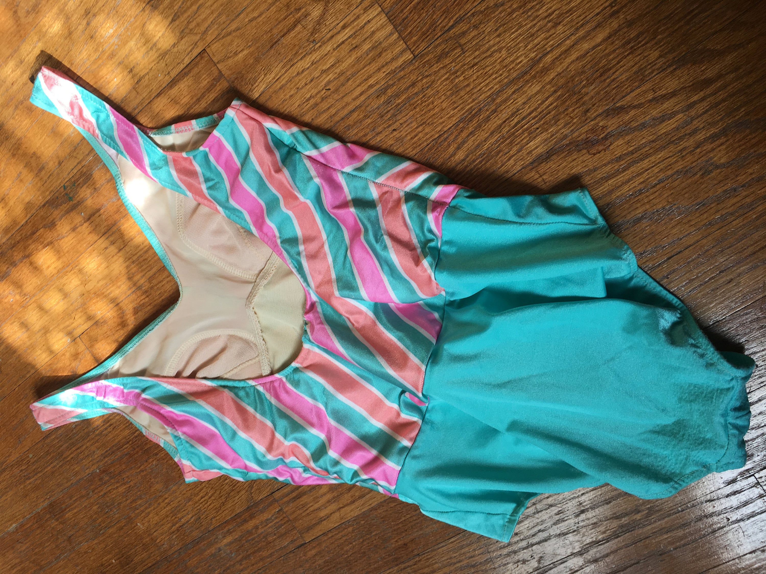 Vintage 1980's Pastel Avon Fashions One-piece Swimsuit | Etsy