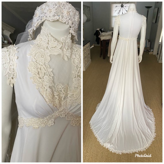 Vintage 1980's White Slinky Wedding Dress, Size Xs Small - Etsy Vintage 1980's White Slinky Wedding Dress, Size Xs Small - Etsy