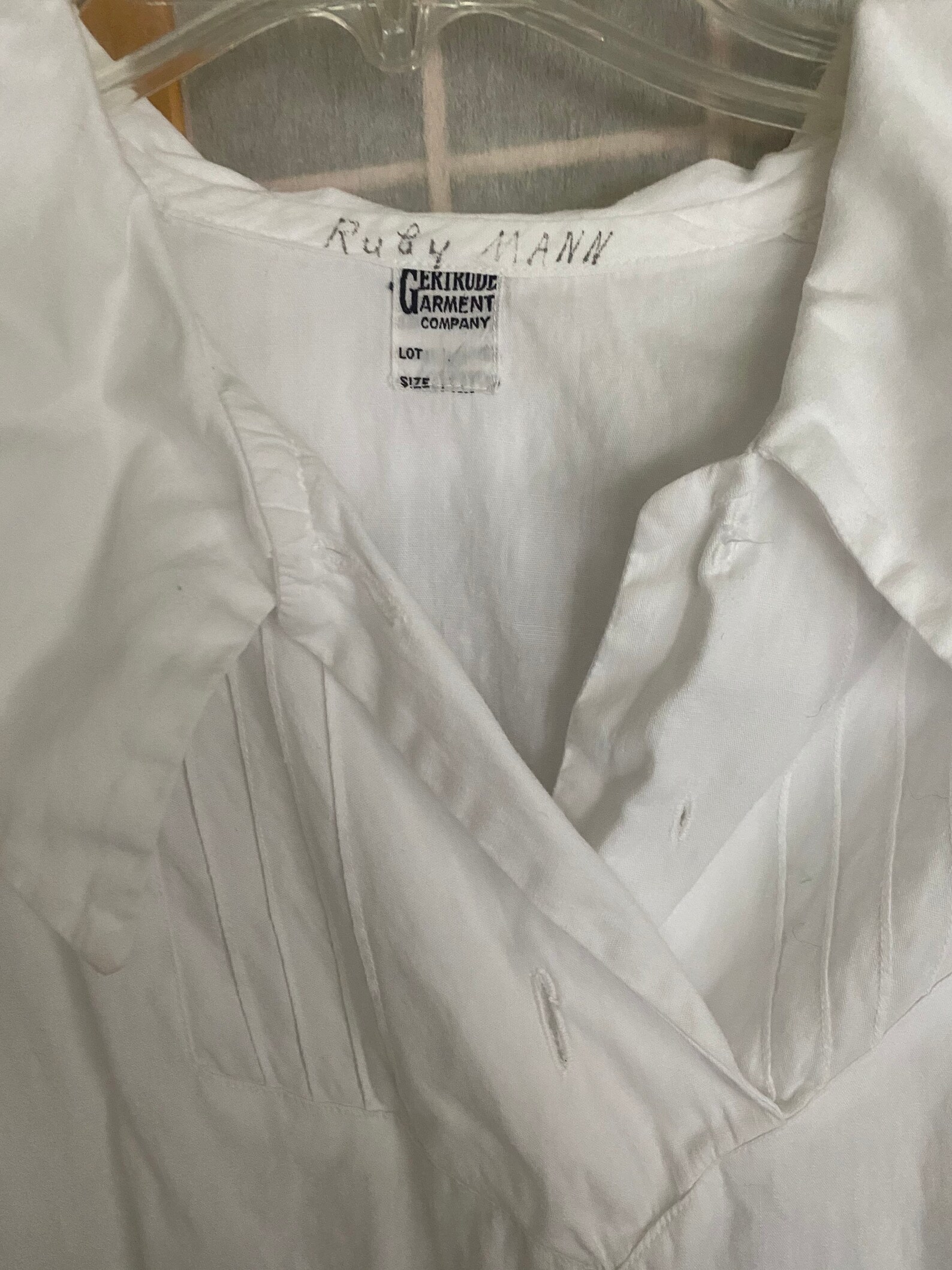 Lot of 3 Vintage White Cotton Womens Work Uniform Dresses | Etsy