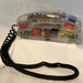 Vintage 1980's Colorful Clear Conair Telephone With Black Cord - Etsy