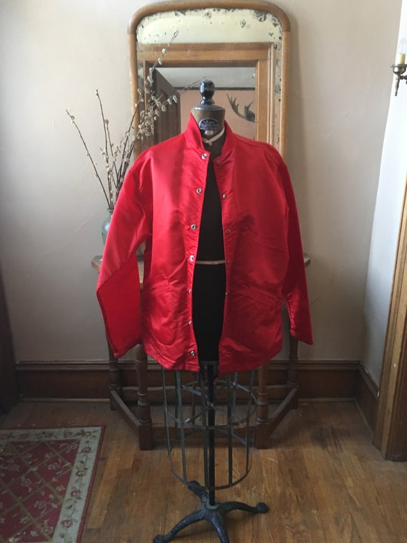 Vintage 70s red shiny - Gem