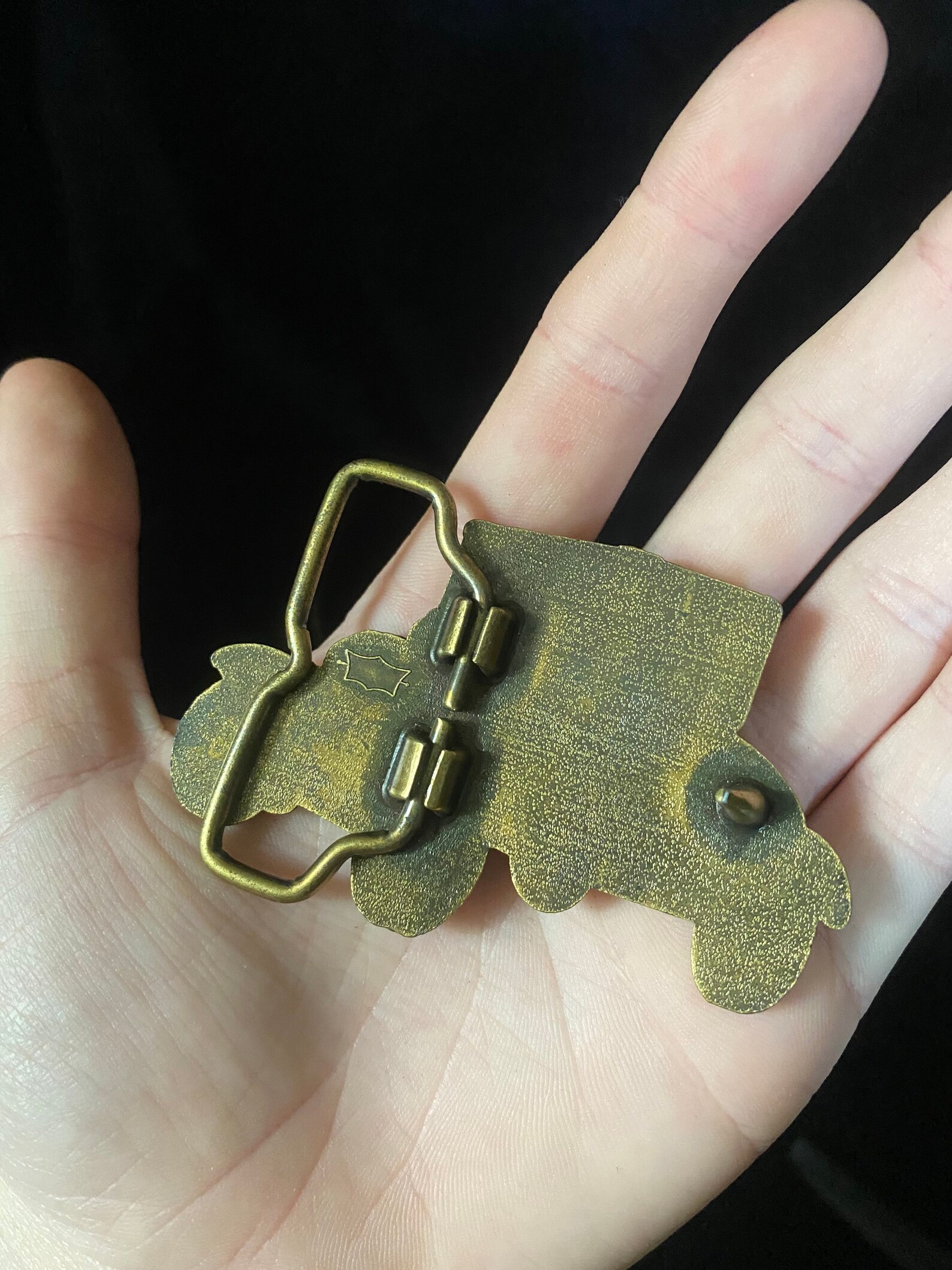 Vintage 1980s Brass Vintage Antique Car Belt Buckle | Etsy