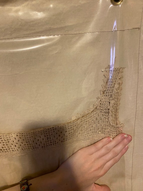 Vintage antique 1910s 1920s colorful tissue silk tier… - Gem