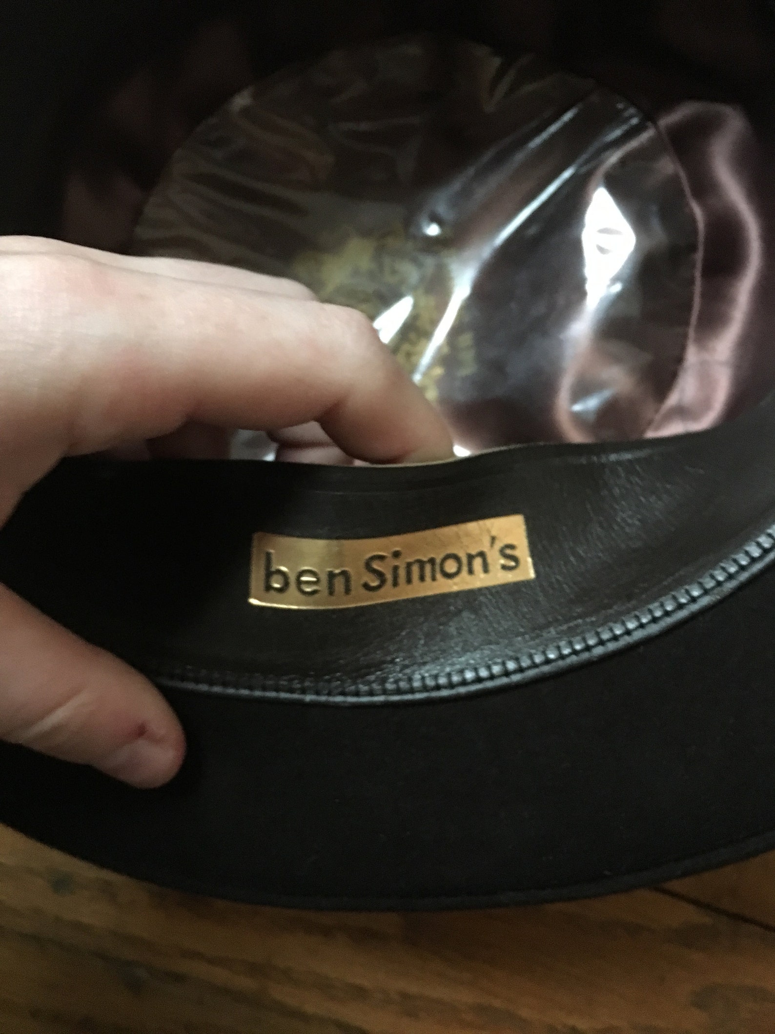 Vintage Brown Wool Felt Hat Fedora From Ben Simon - Etsy