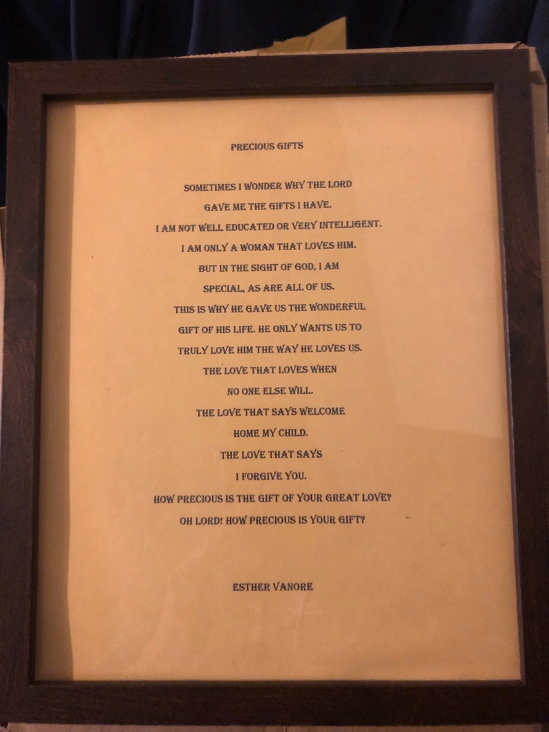 Inspirational Poetry, Precious Gifts 8 - Etsy