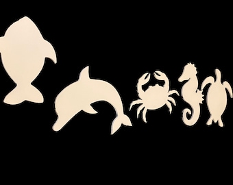 Sea Life Cutouts | Etsy