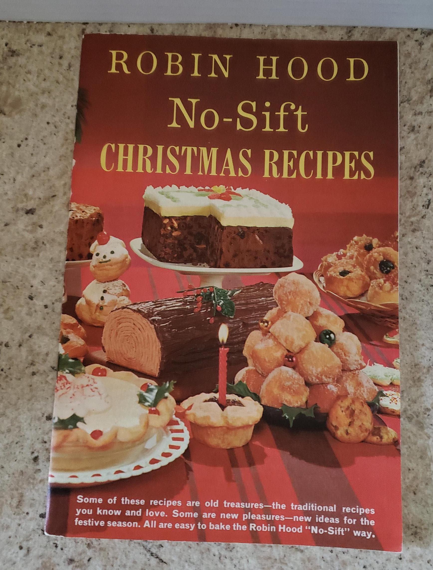 Vintage Robin Hood No-sift Christmas Baking Recipes Rita Martin 1950s ...