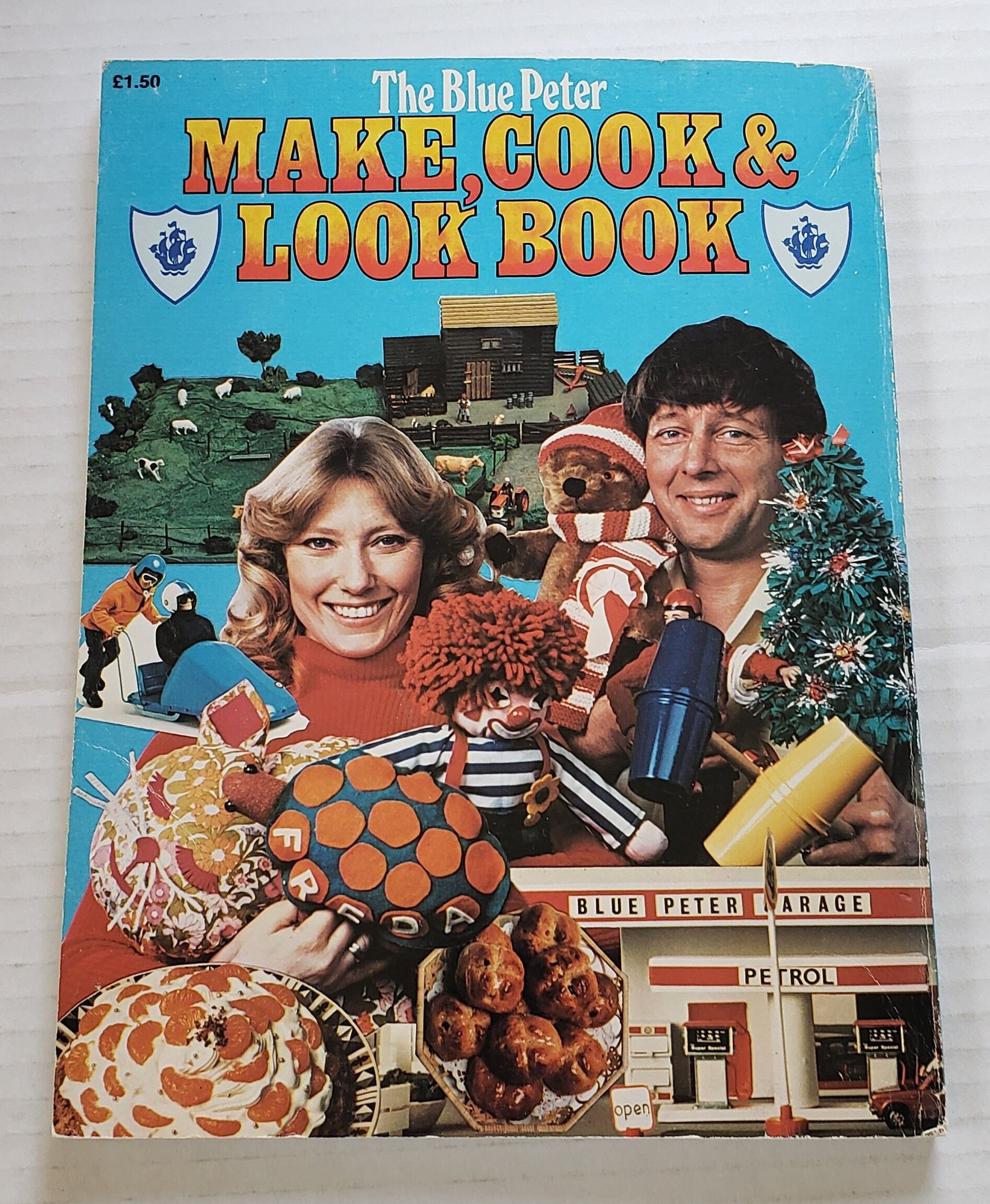 Vintage Blue Peter Make, Cook & Look Book, British Children's TV Series ...