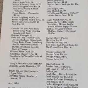 Vintage Fresh Tarts 105 Fruit Temptations Baking Recipes Cookbook Susan ...