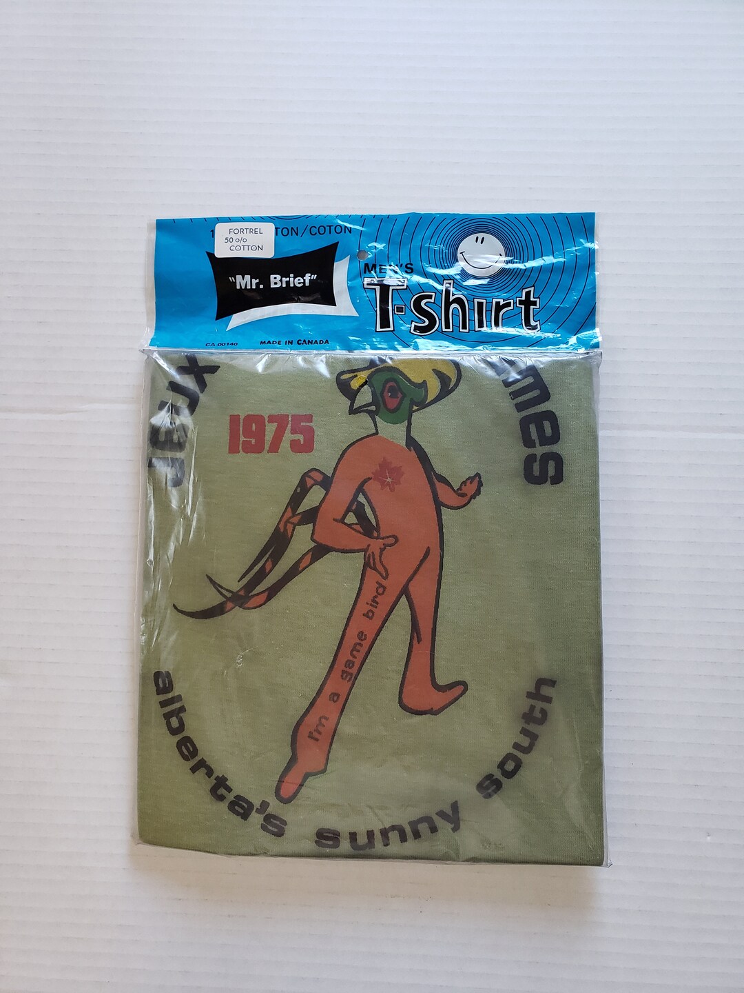 Vintage 1975 Canada Winter Games I'm a Game Bird Alberta's Sunny South ...