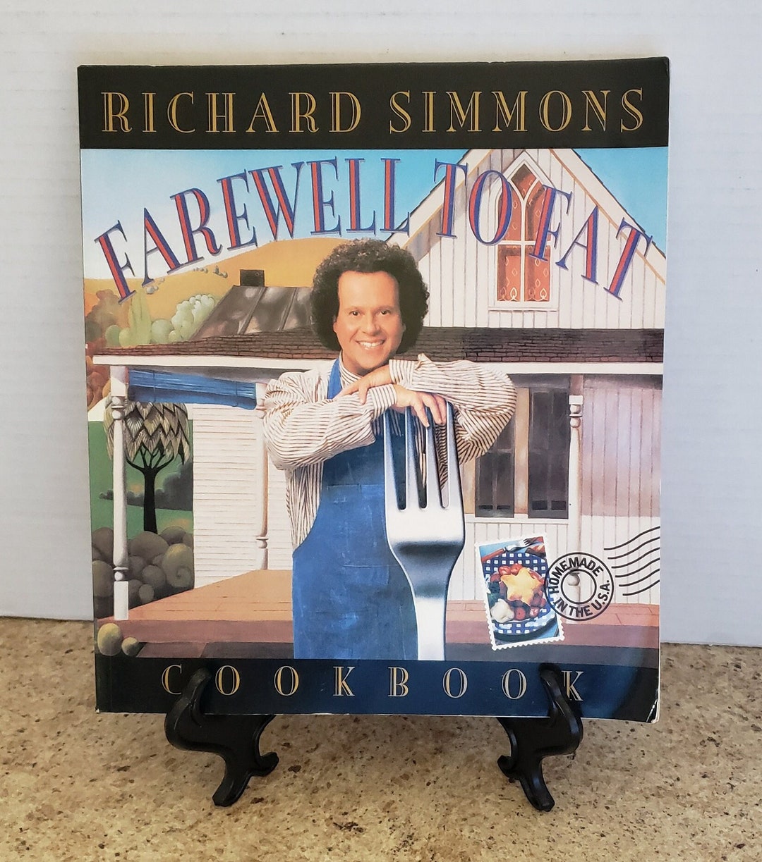 Vintage Richard Simmons Farewell to Fat Cookbook (1996) Low-fat Recipes ...