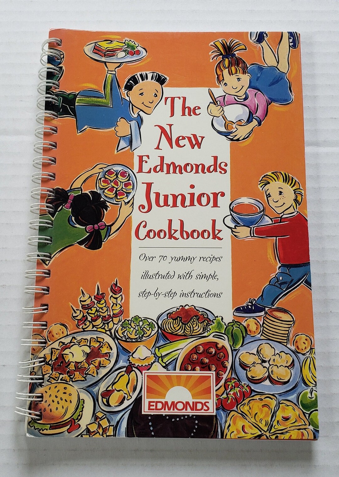 Vintage the New Edmonds Junior Cookbook for Kids Illustrated With ...