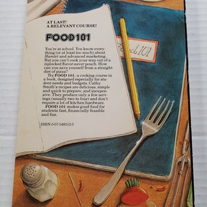 Vintage Food 101 A Student Guide to Quick & Easy Cooking by Cathy Smith ...
