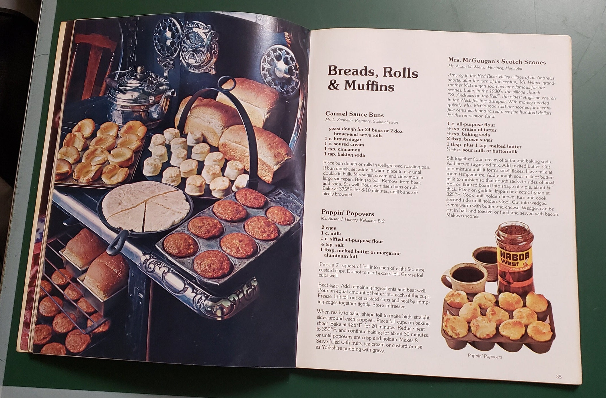 Vintage Time-honoured Recipes of the Canadian West From Nabob Foods ...