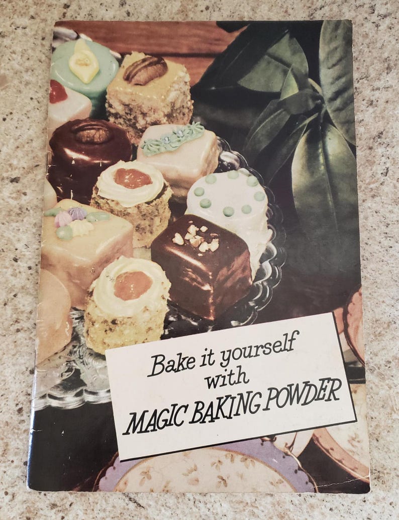 Vintage Bake It Yourself With Magic Baking Powder (1951) Cookbook - Etsy