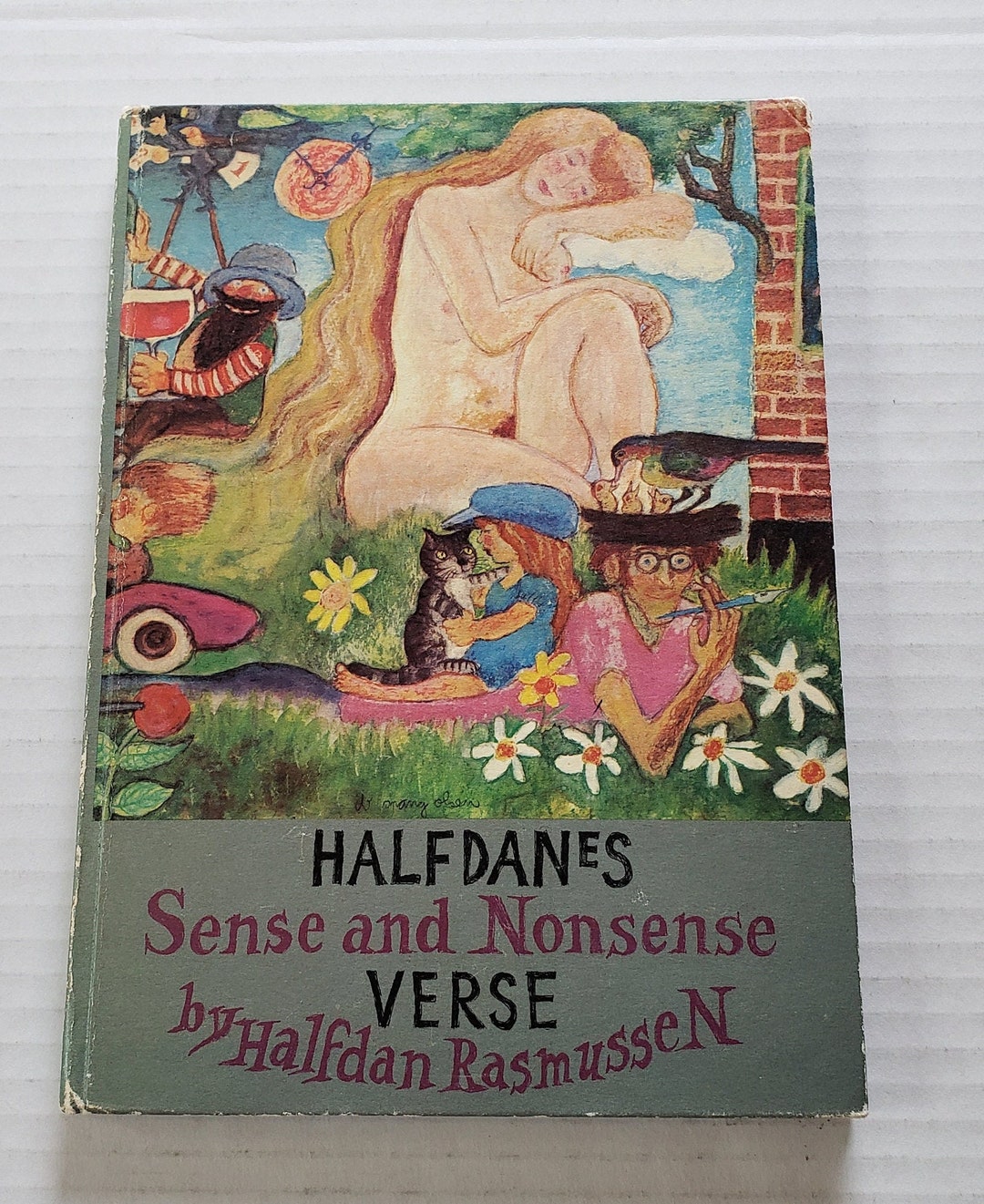 Vintage Half Danes Sense and Nonsense Verse by Halfdan Rasmussen ...