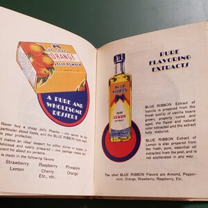 Vintage Blue Ribbon Cookbook for Everyday Use in Western Homes Twenty ...