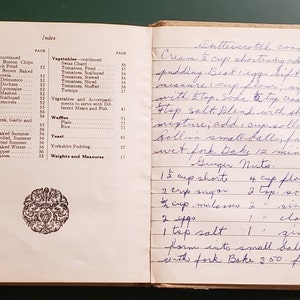 Vintage Blue Ribbon Cookbook for Everyday Use in Western Homes Twenty ...