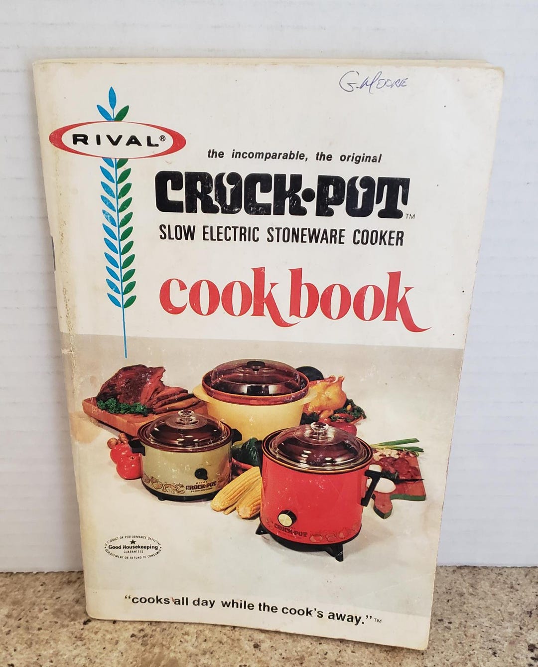 Vintage Rival Crock Pot Cookbook and Manual in English and French - Etsy