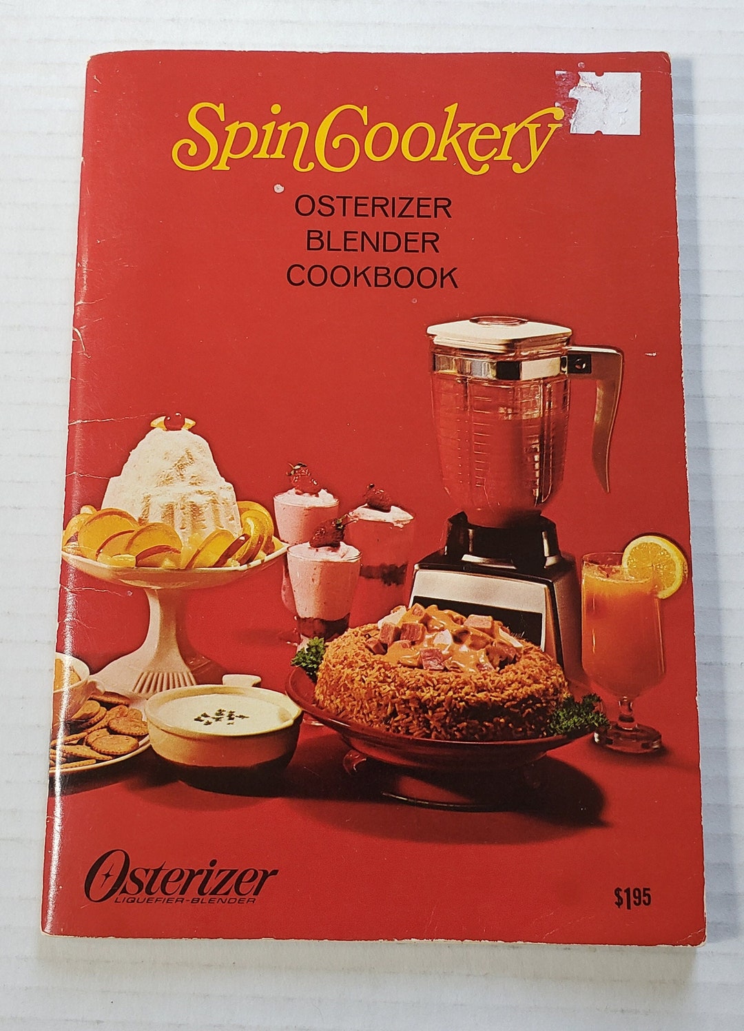 Vintage Spin Cookery Osterizer Blender Cookbook (1970) Oster Sunbeam - Etsy