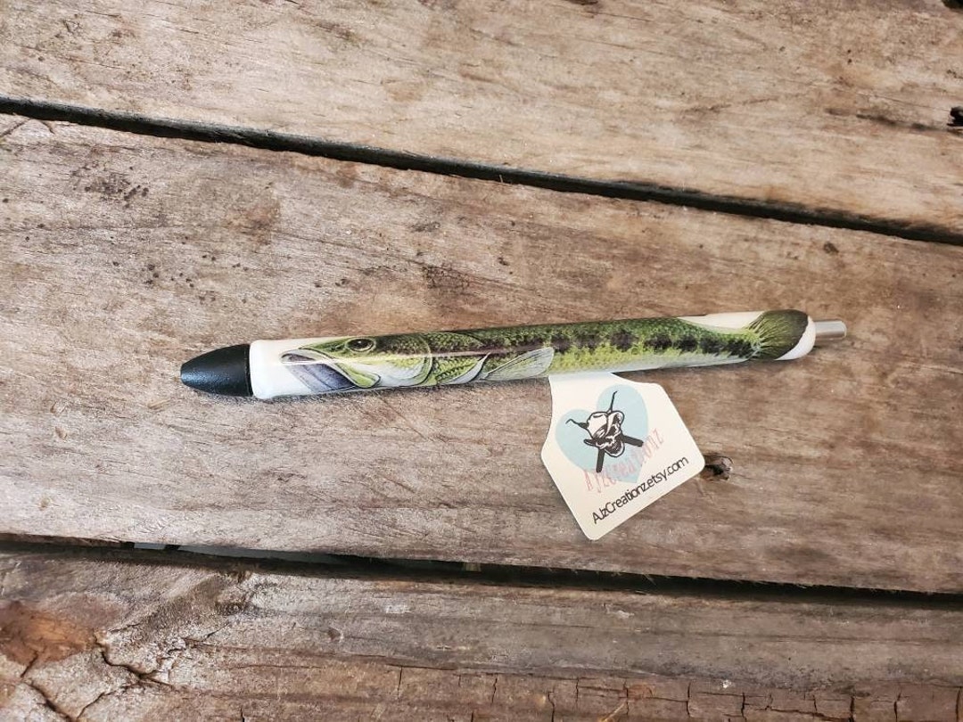 Bass Epoxy Pen Customizable Refillable Valentines Day Gift - Etsy