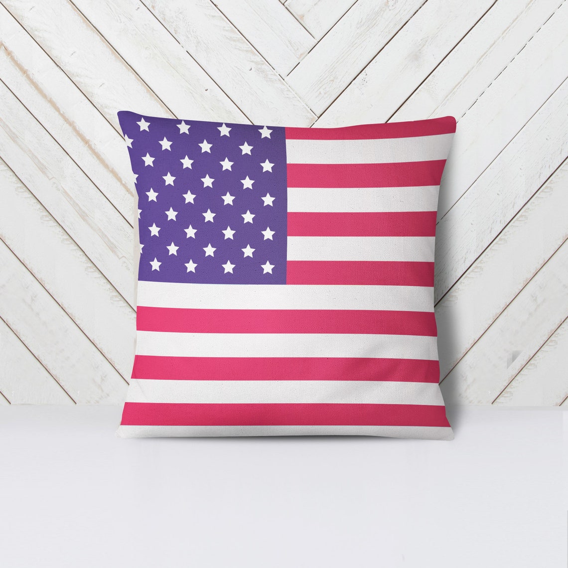 USA Flag Pillow American's Symbol - Etsy