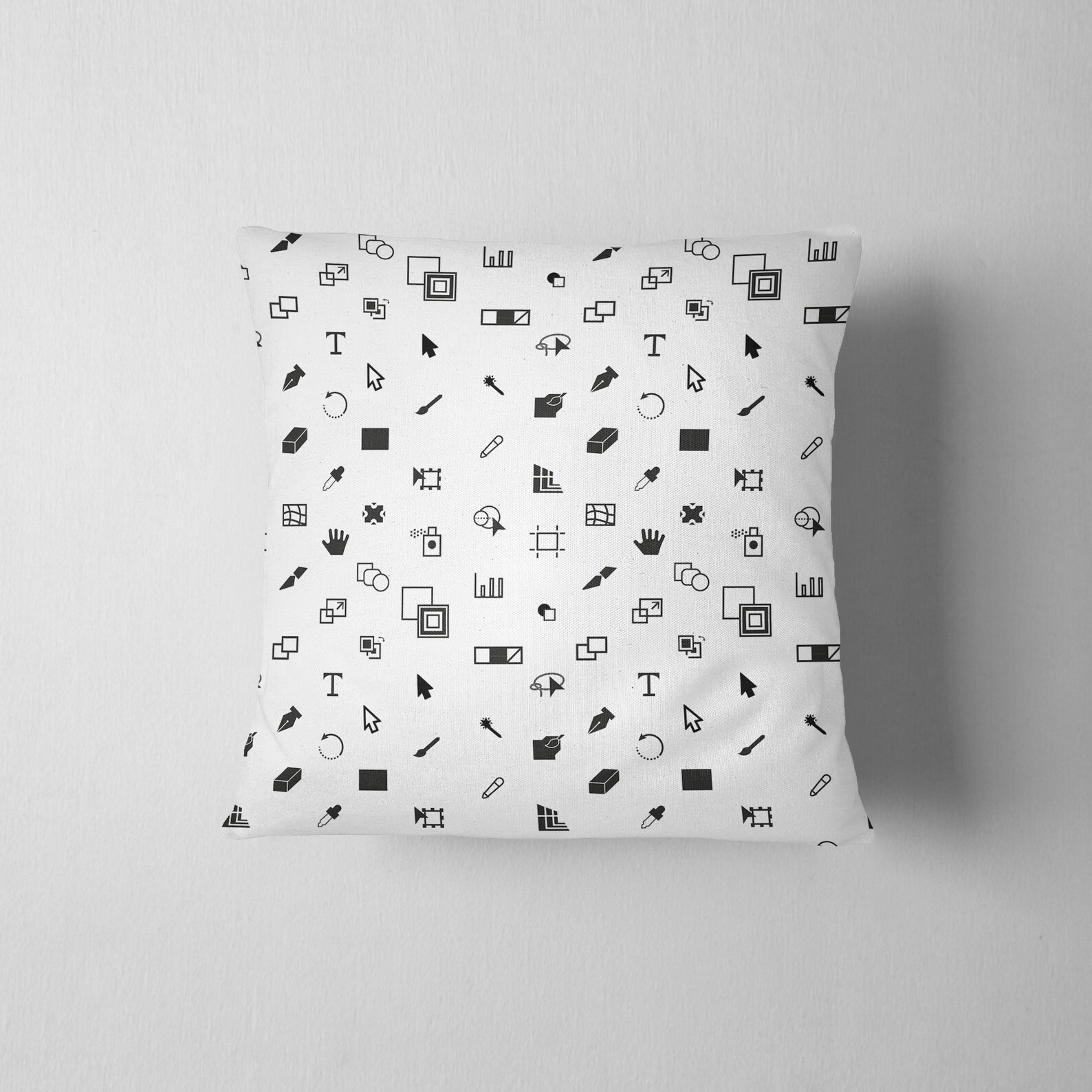 Graphic Designer Pillow or Pillowcase With Adobe Illustrator Icon ...