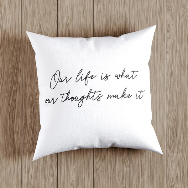 Quote Pillow - Etsy