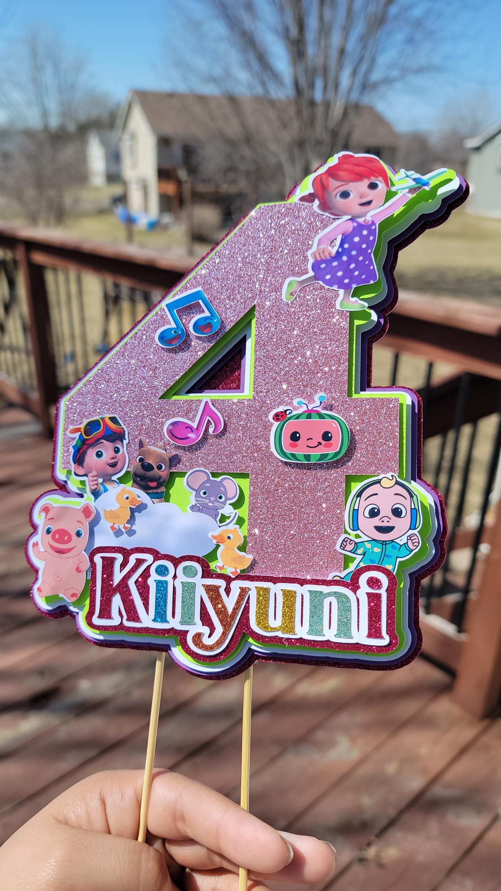 Cocomelon Cake Topper - Etsy