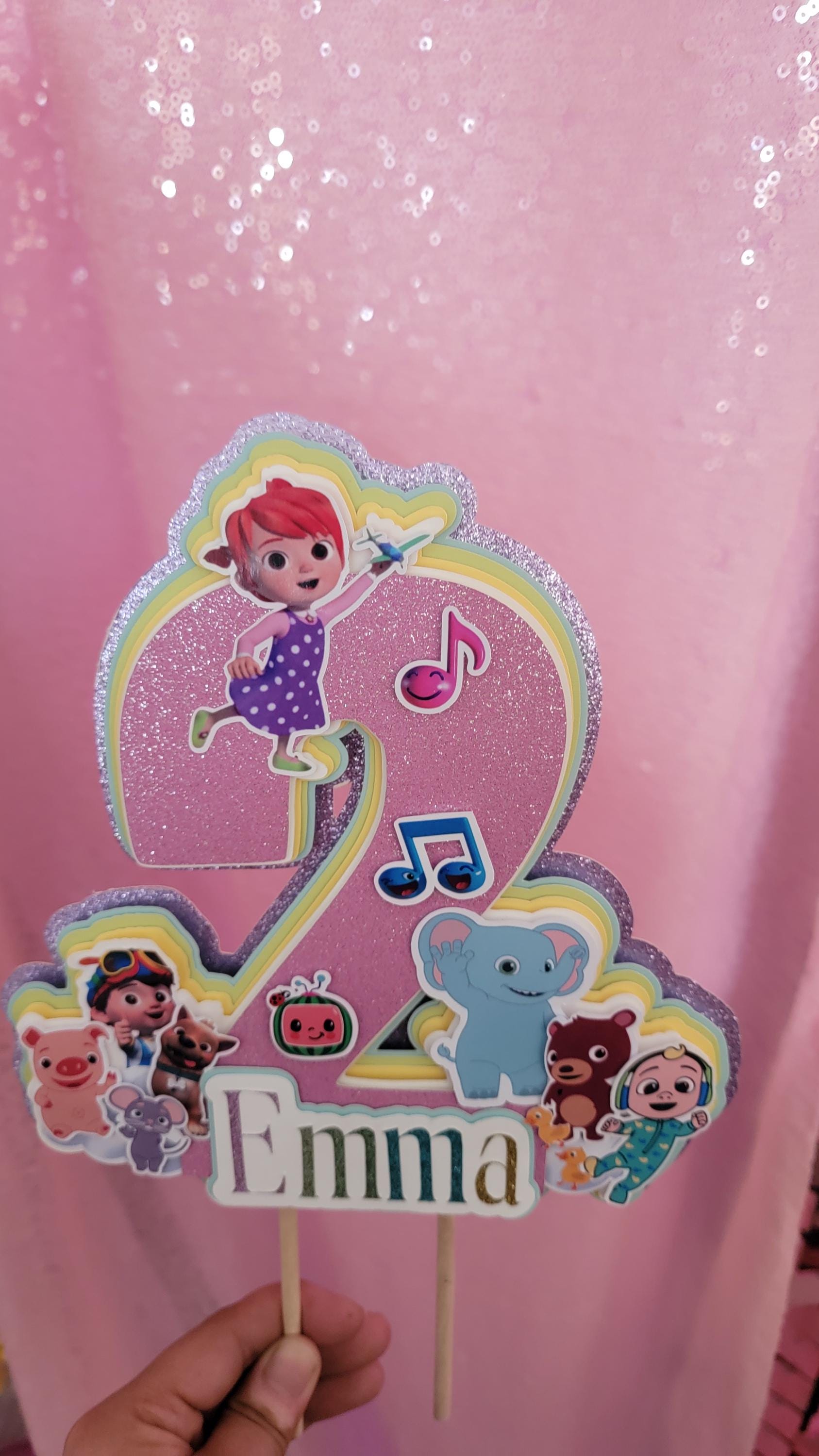 Cocomelon Cake Topper - Etsy