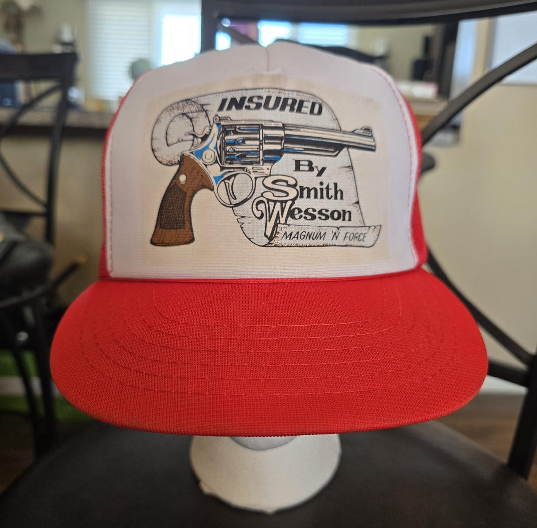 Vintage Smith and Wesson Trucker Hat - Etsy