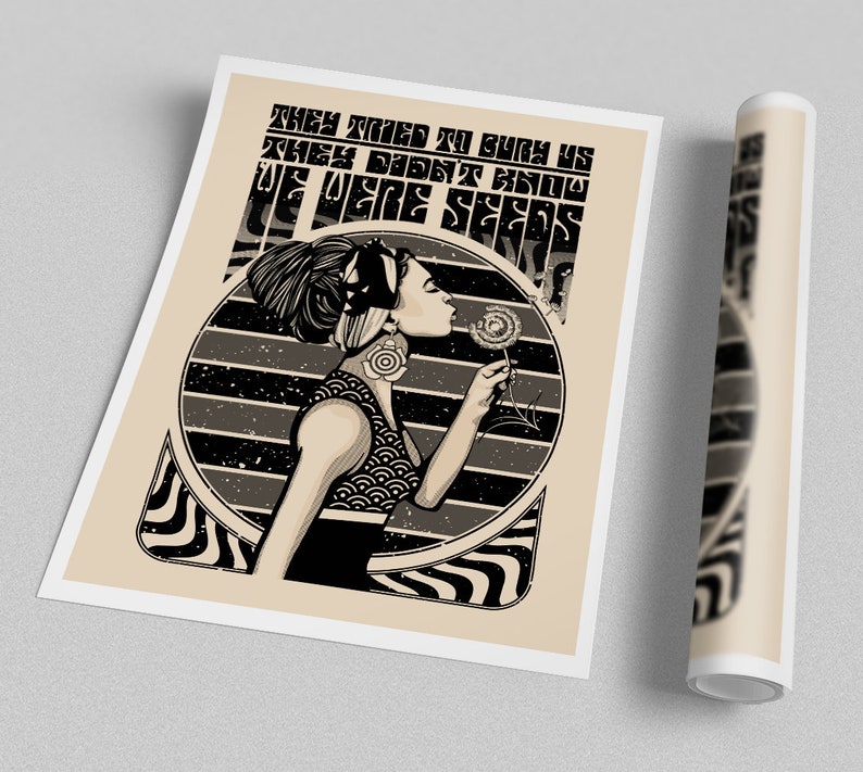Activist Poster, Inspirational Quote, Activist Art, Vintage Wall Art ...
