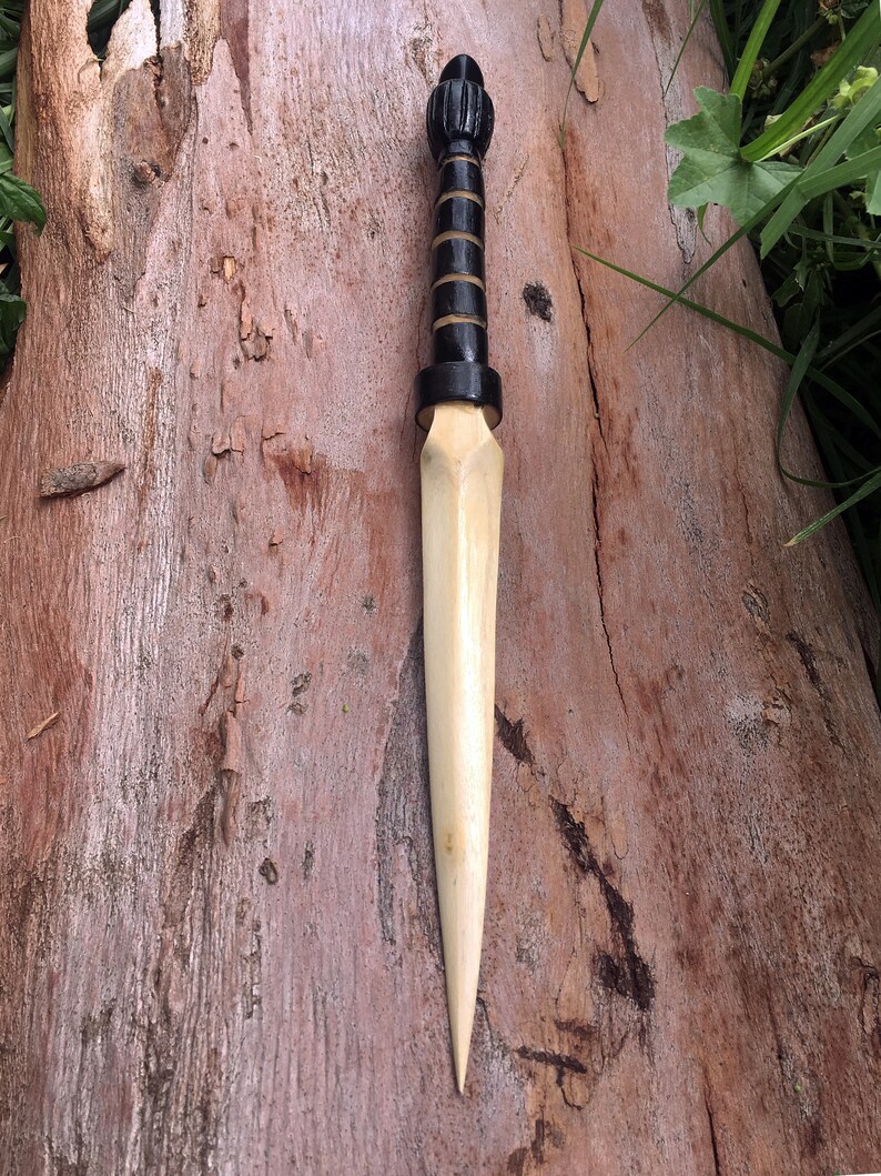 Atam Knife Wood Knife Custom Knife Ritual Knife Witch - Etsy