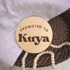 Promoted to Kuya Filipino SVG PNG Instant Download File for Cricut and ...