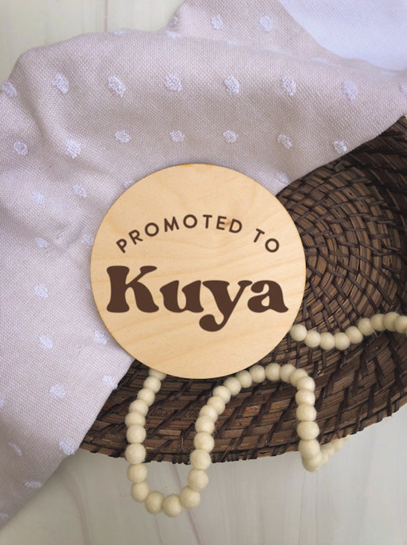 Promoted to Kuya Filipino SVG PNG Instant Download File for Cricut and ...